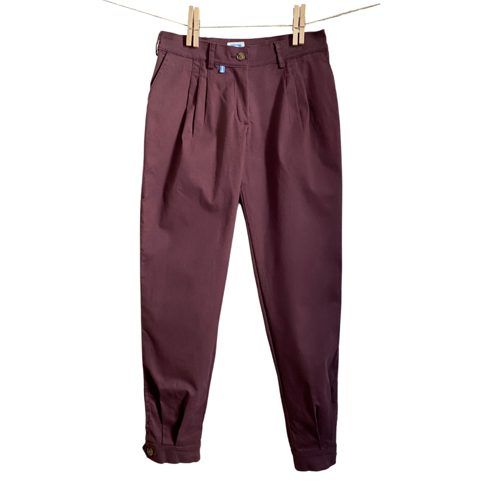 Bombachas de Gaucho or Polo for Men, Grape Gabardine - Mulita